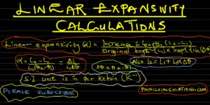 Linear Expansivity: Definition and Calculations