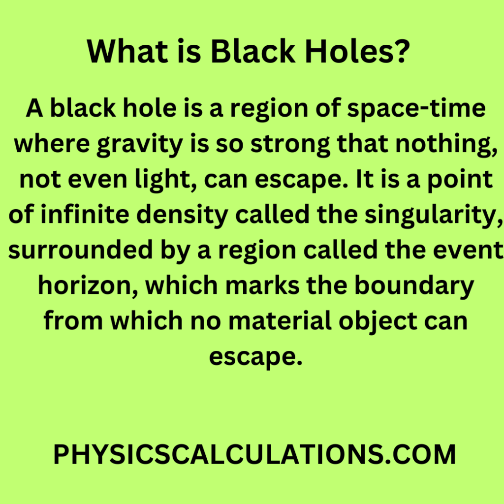 What is Black Hole?