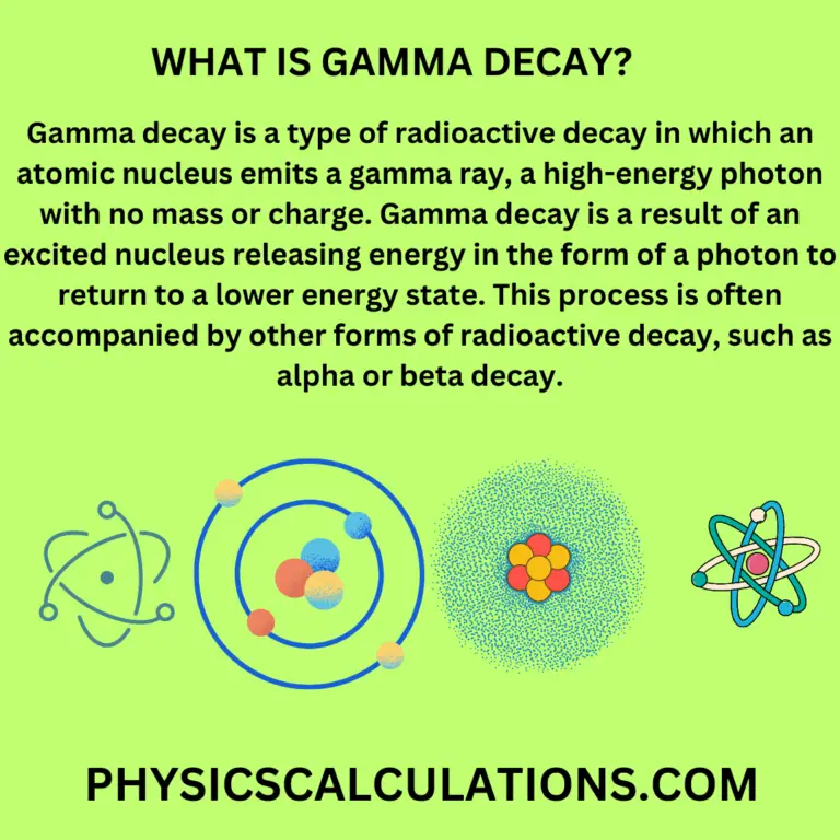 Gamma Decay