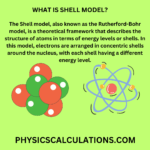 Shell Model of Atom: Understanding the Atomic Structure