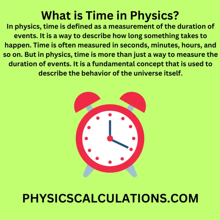 What is Time in Physics?