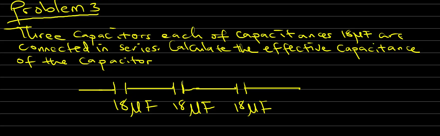 Capacitors in Series and Parallel