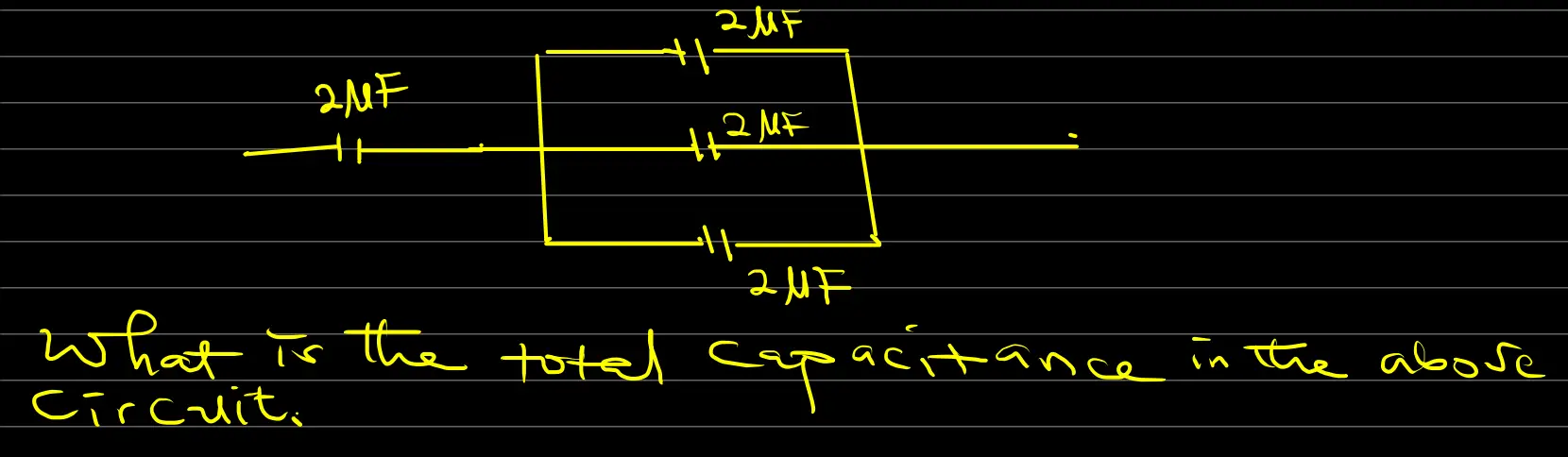 Capacitors in Series and Parallel